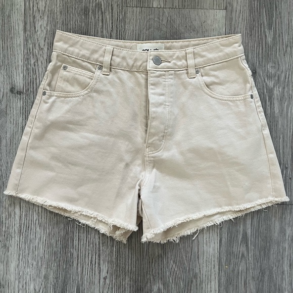 ROLLA'S | Shorts | Rollas Cream Denim Cut Off Shorts | Poshmark